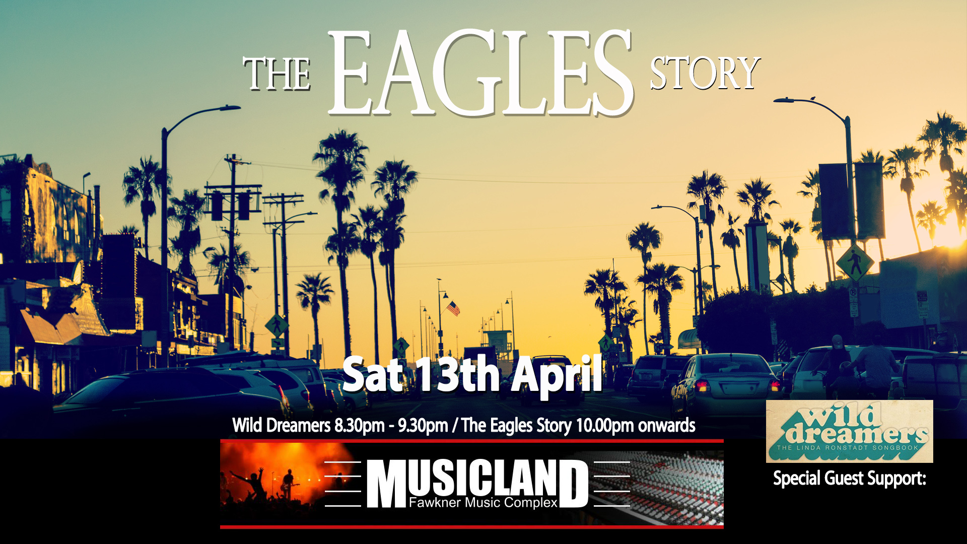 Musicland Fawkner – Sat 13th May – The Eagles Story