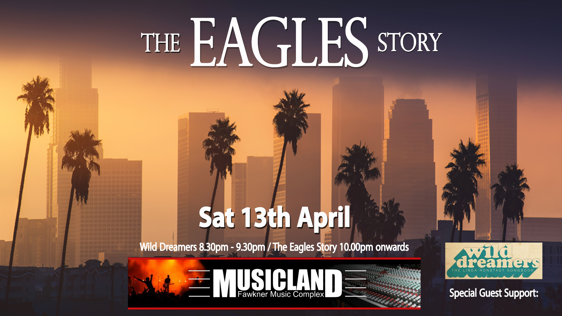 Musicland Fawkner – Sat 13th April – The Eagles Story
